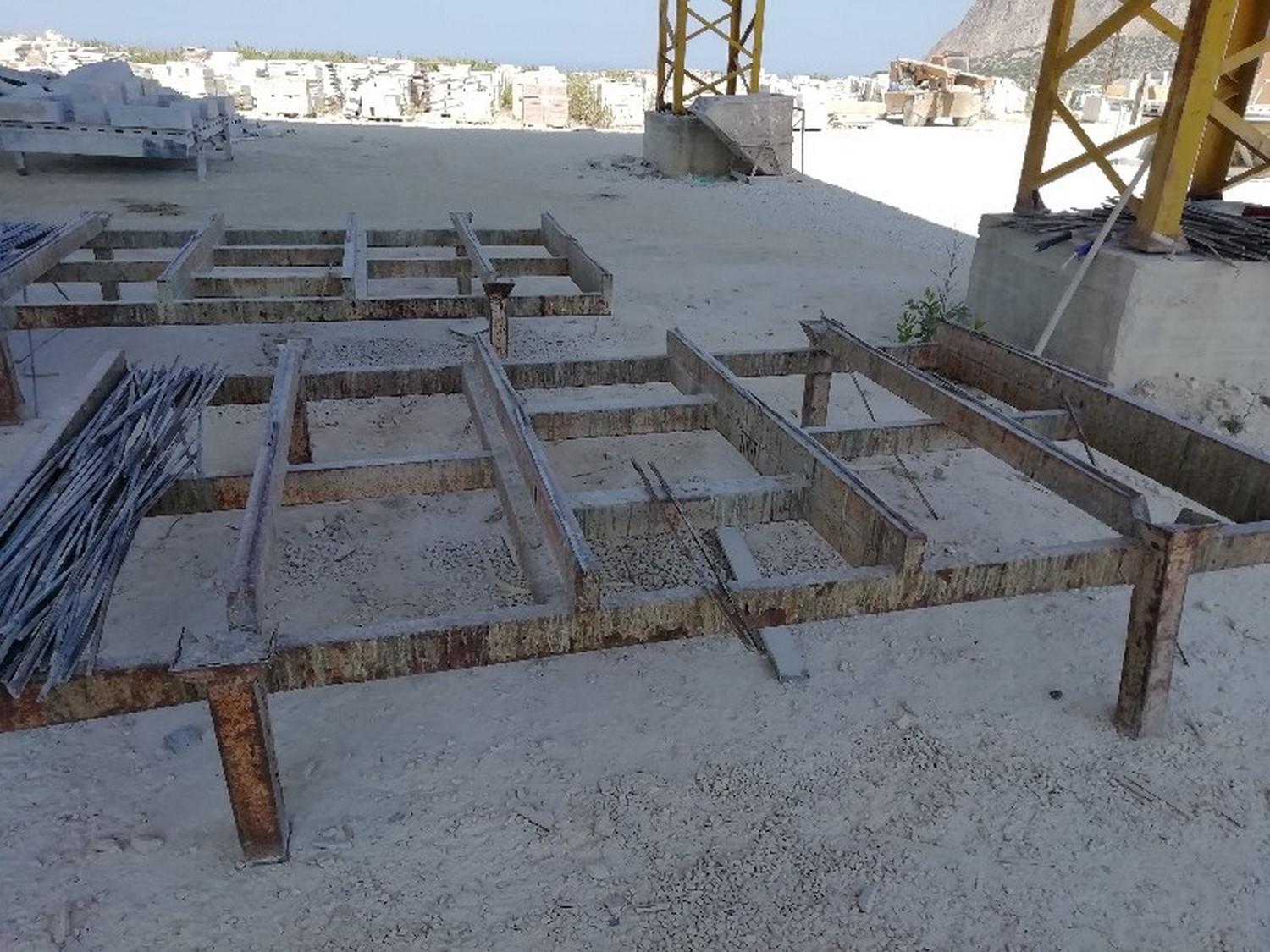 Lot Platform slab laying