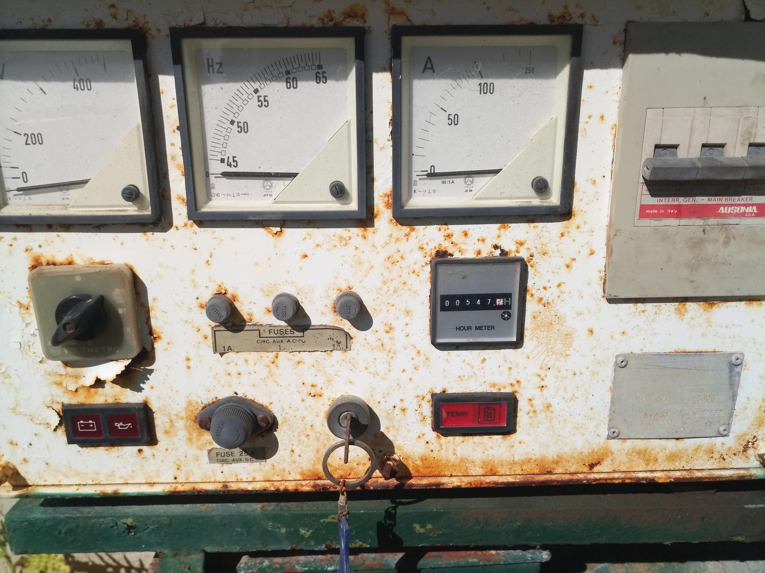 Lot Ausonia Generator set