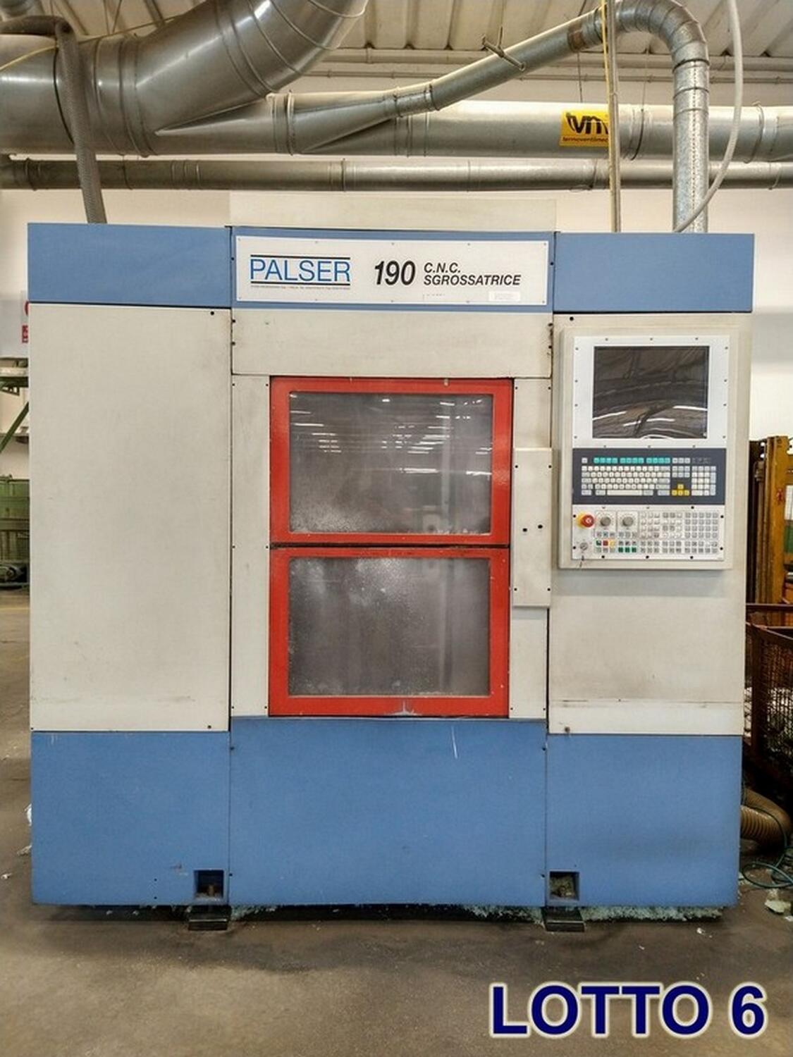 Lot Palser Cnc roughing machine and pavers