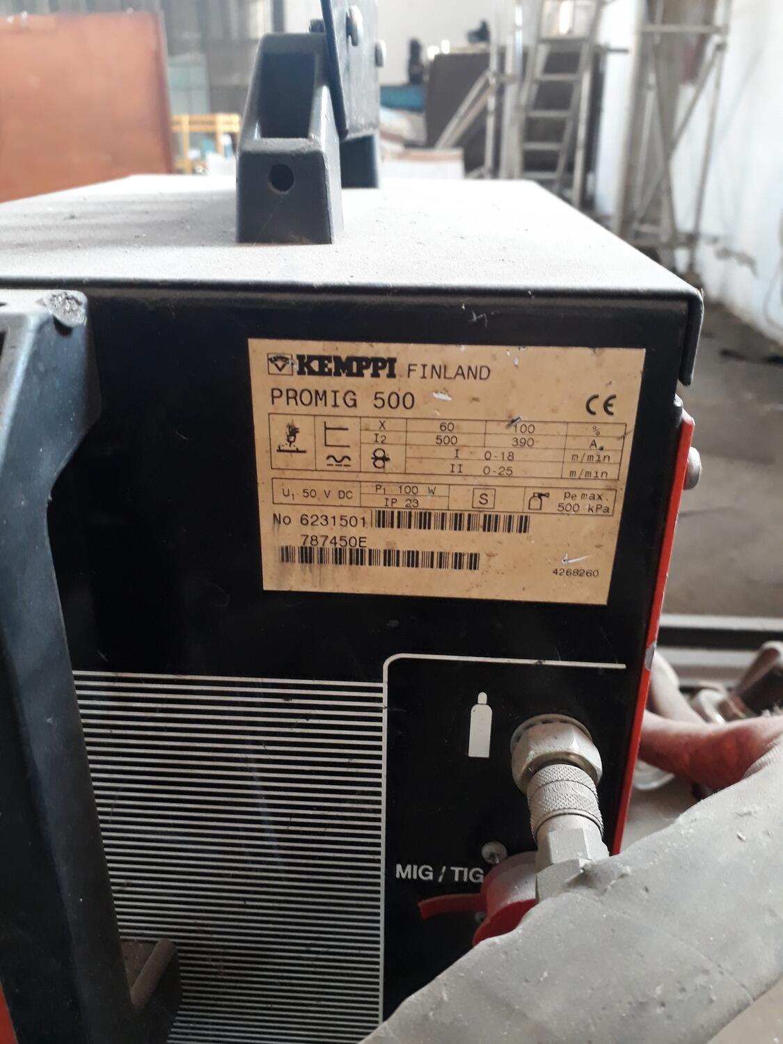 Lot Kemppi Pro 5000 wire welder