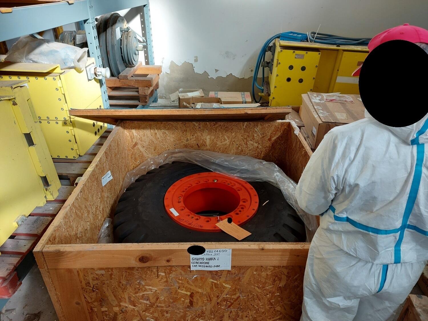 Lot Spare parts for spool carriage Joy 10SC32