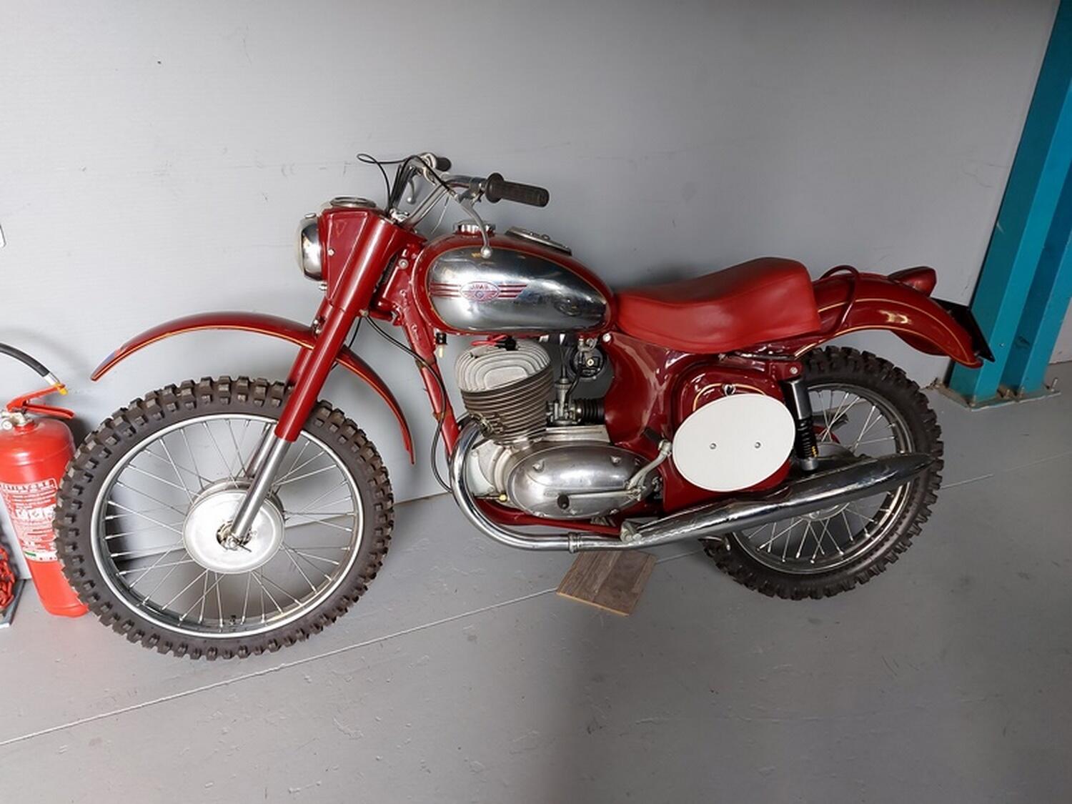 Lot Jawa 350 motorcycle