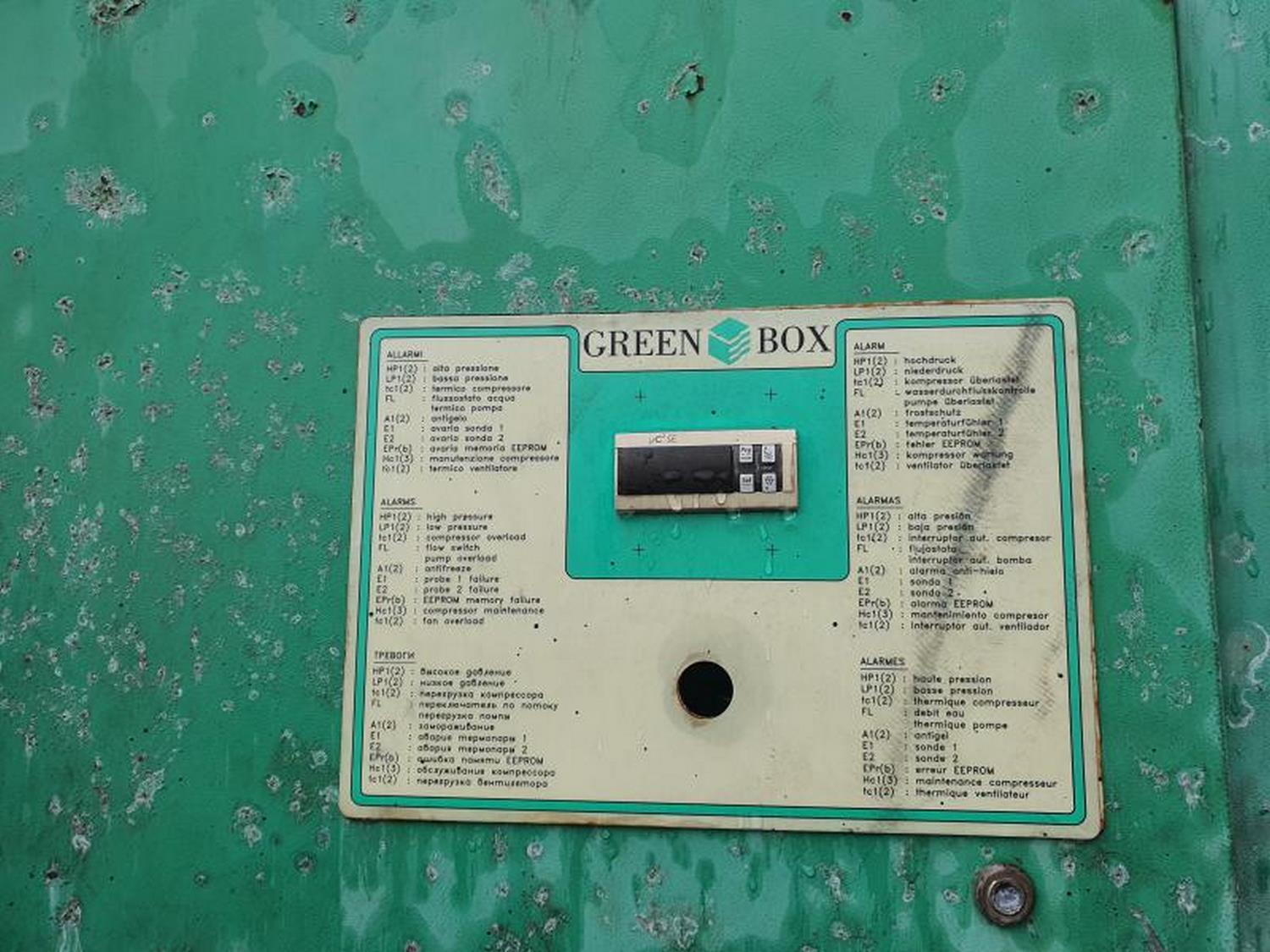 Lot Green Box chiller