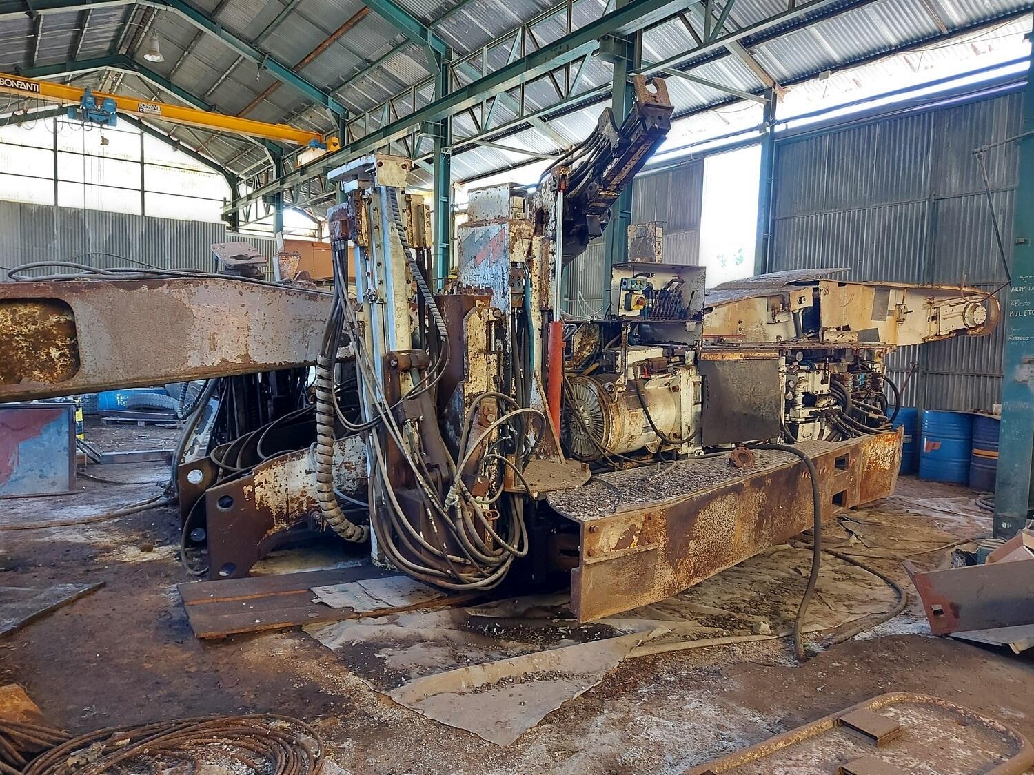 Lot Excavation group with Voest Alpine ABM25-EX continuous miner