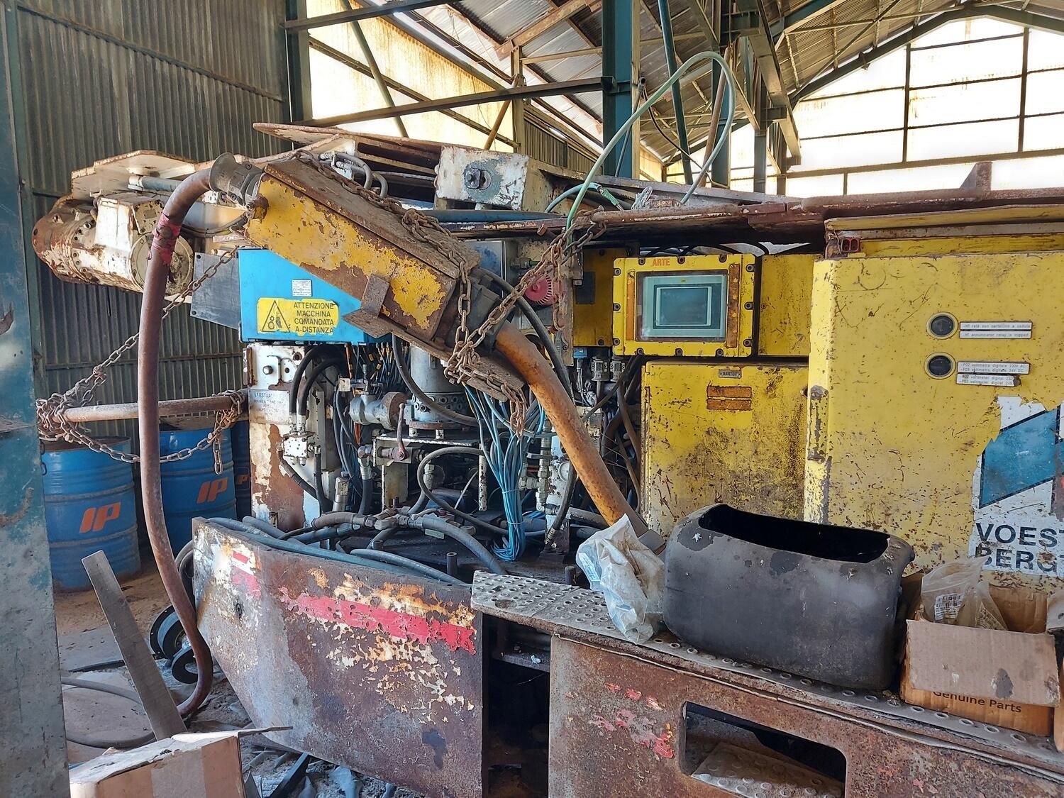 Lot Excavation group with Voest Alpine ABM25-EX continuous miner