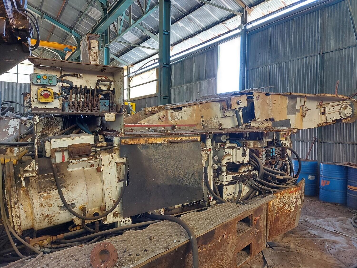 Lot Excavation group with Voest Alpine ABM25-EX continuous miner