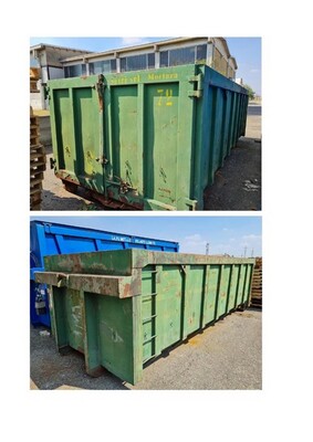 Lot Waste collection skip