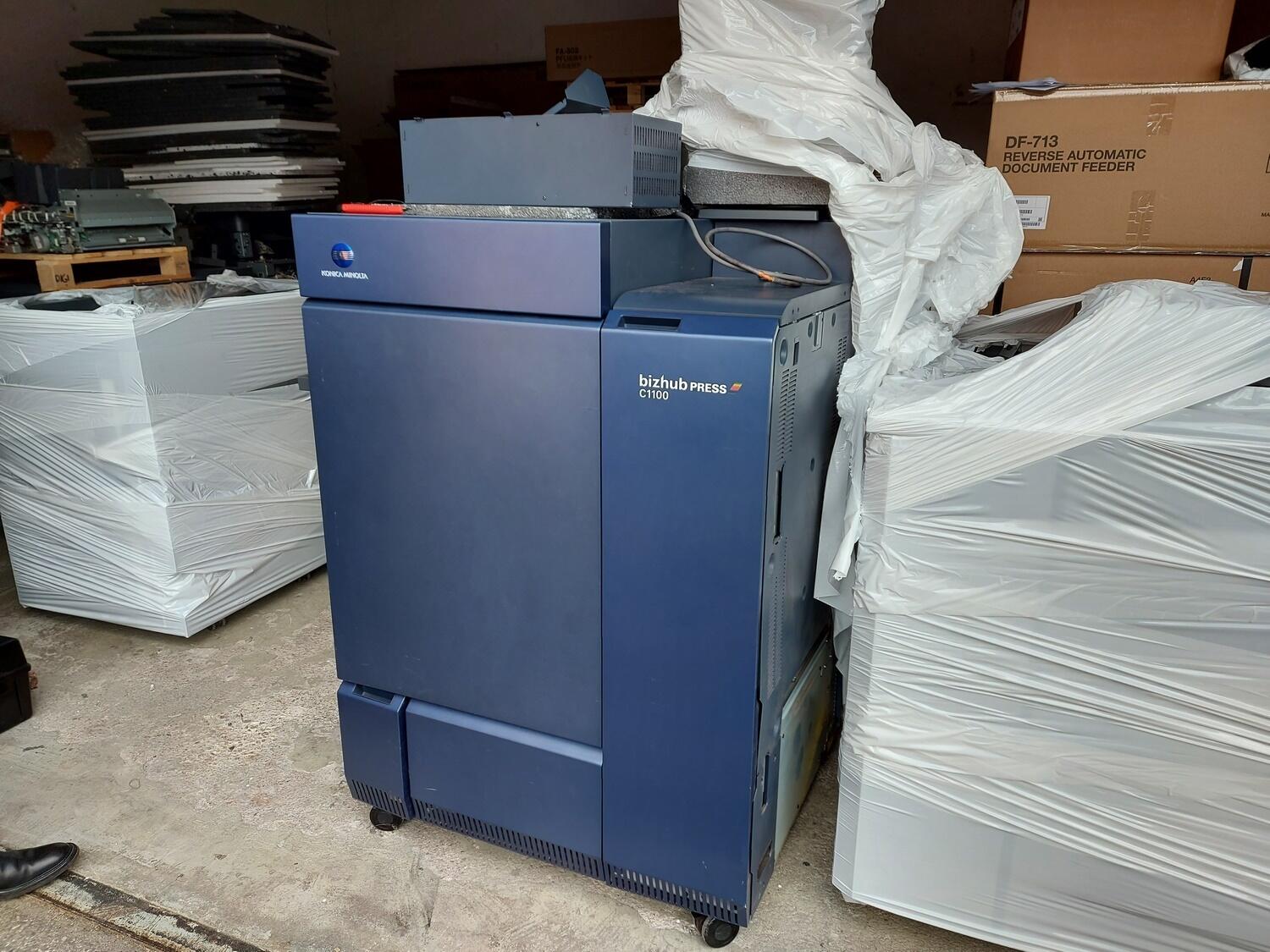 Lot Konica Minolta Bizhub Press C1100