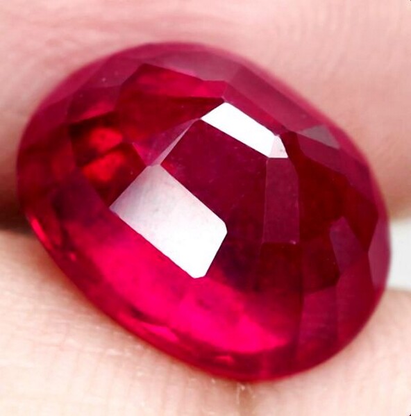 Lot Gemstone Ruby Corundum