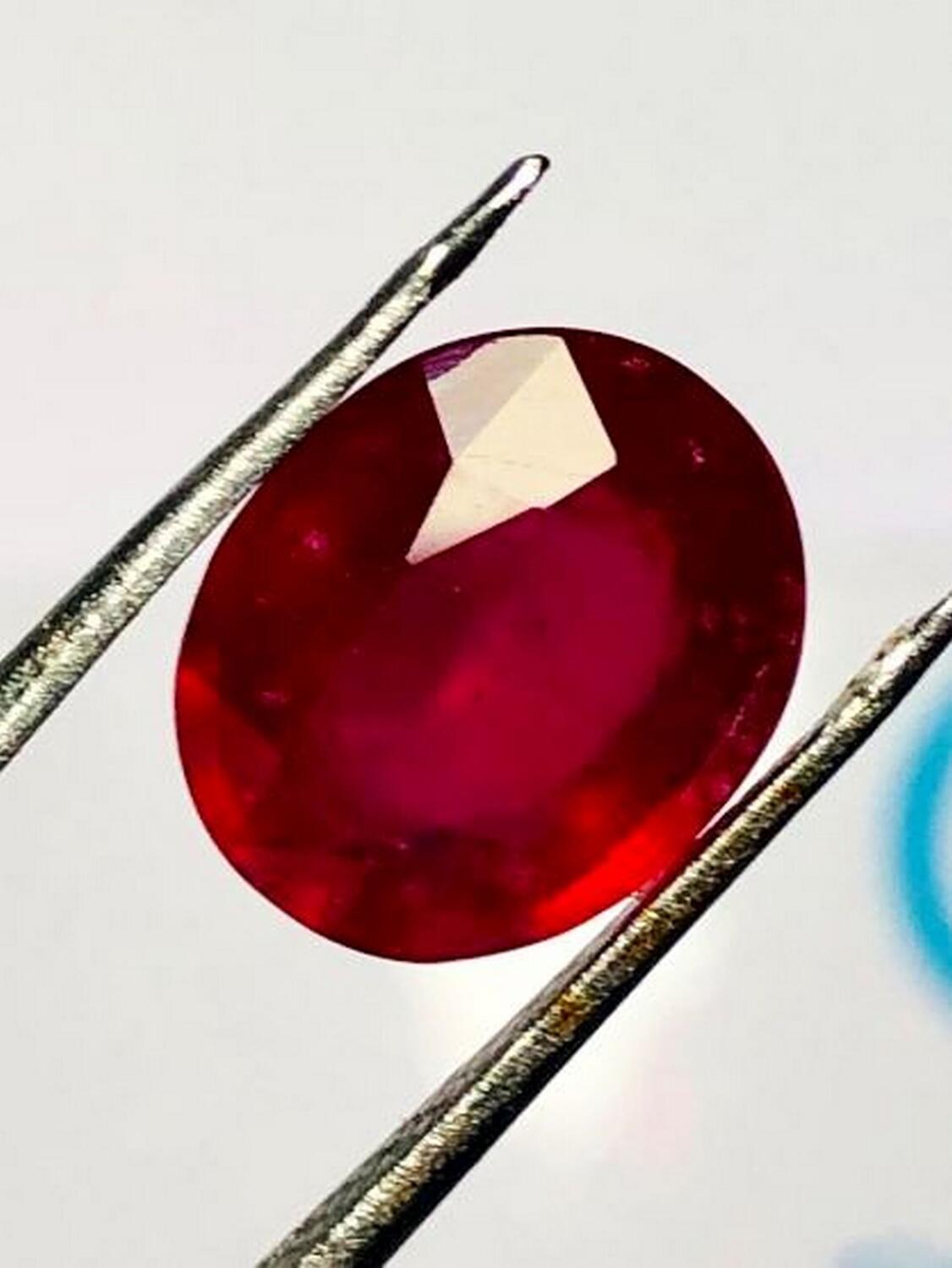 Lot Gemstone Ruby Corundum