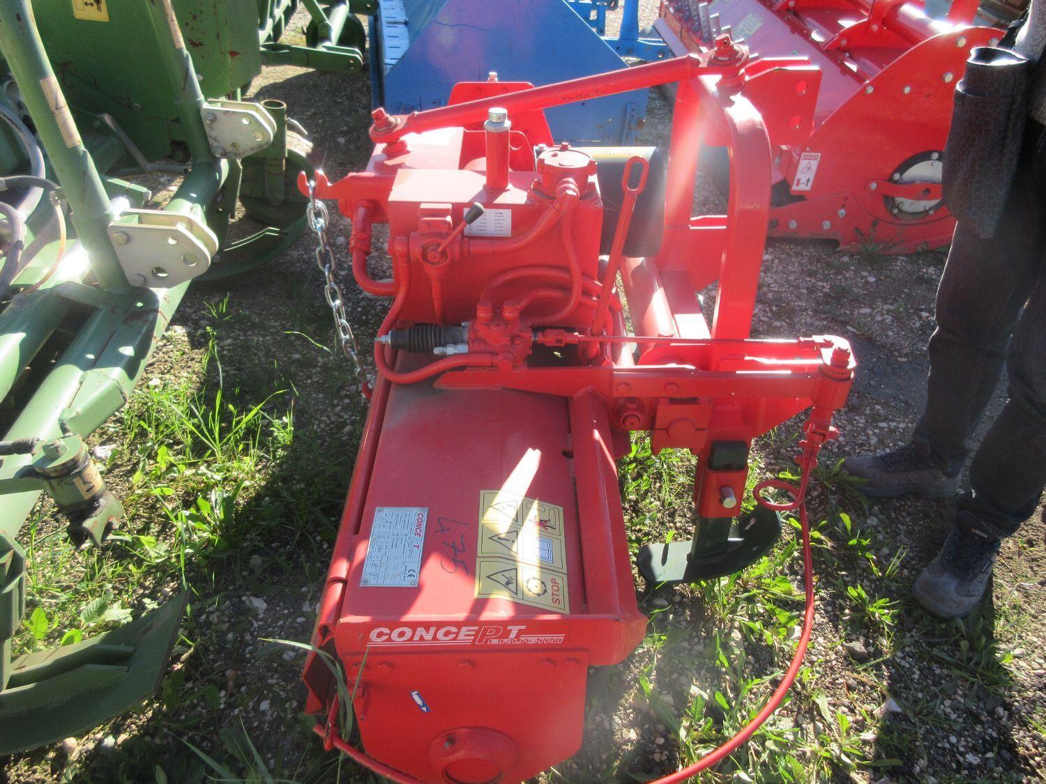 Lot Concept Perugini hydraulic agricultural tiller