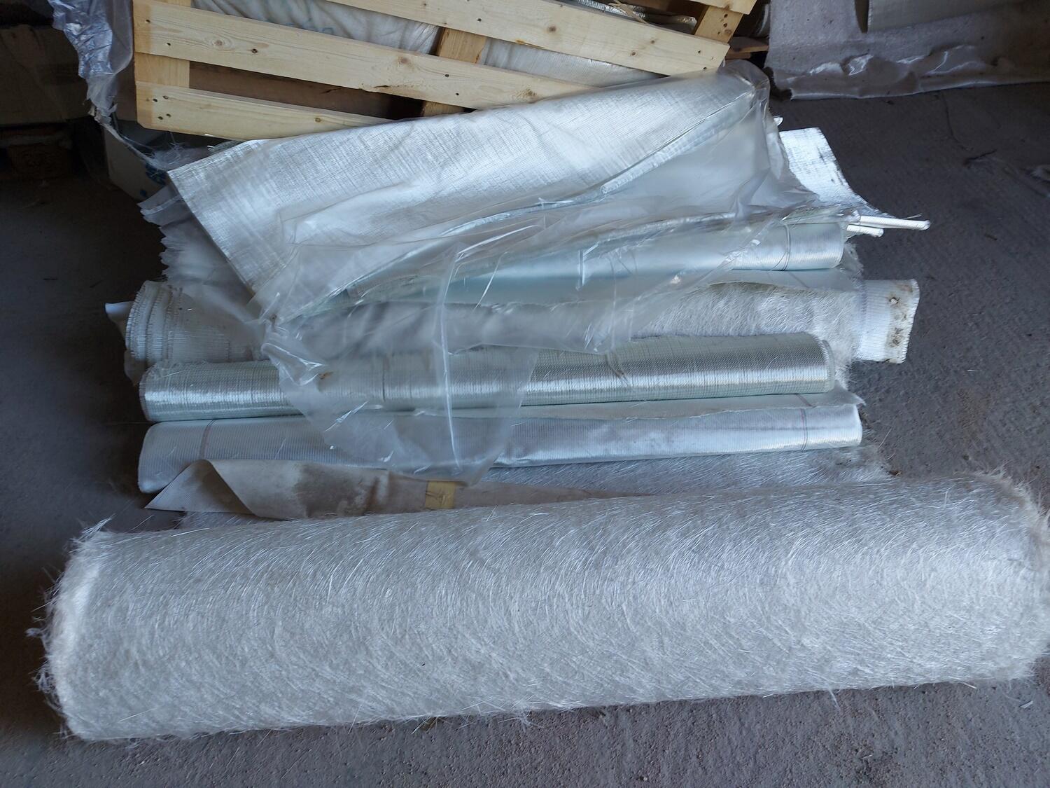 Lot Fibreglass rolls