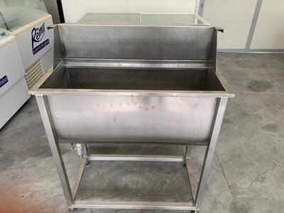 Lot Steel washing tank