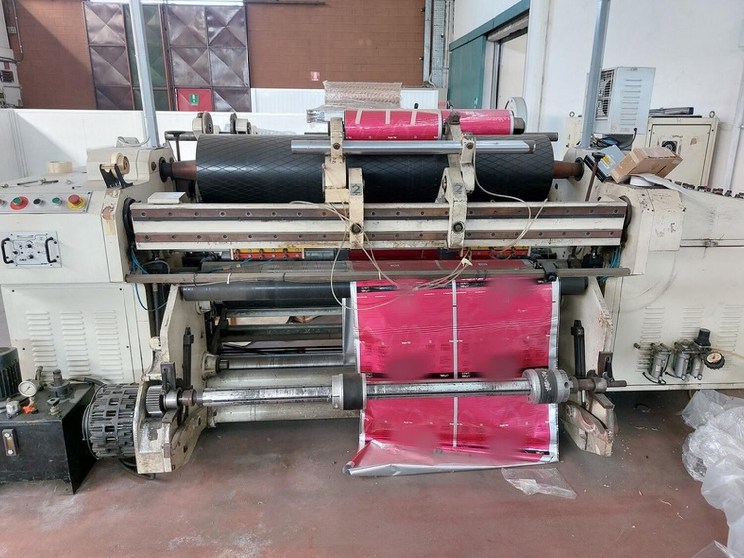 Lot Bimec rewinder slitter