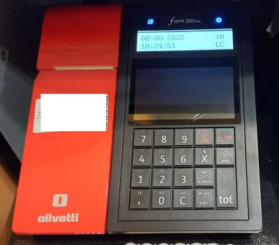Lotto Registratore di cassa Olivetti