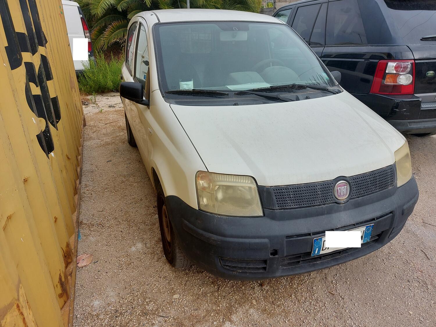 Lot Fiat Panda Van truck