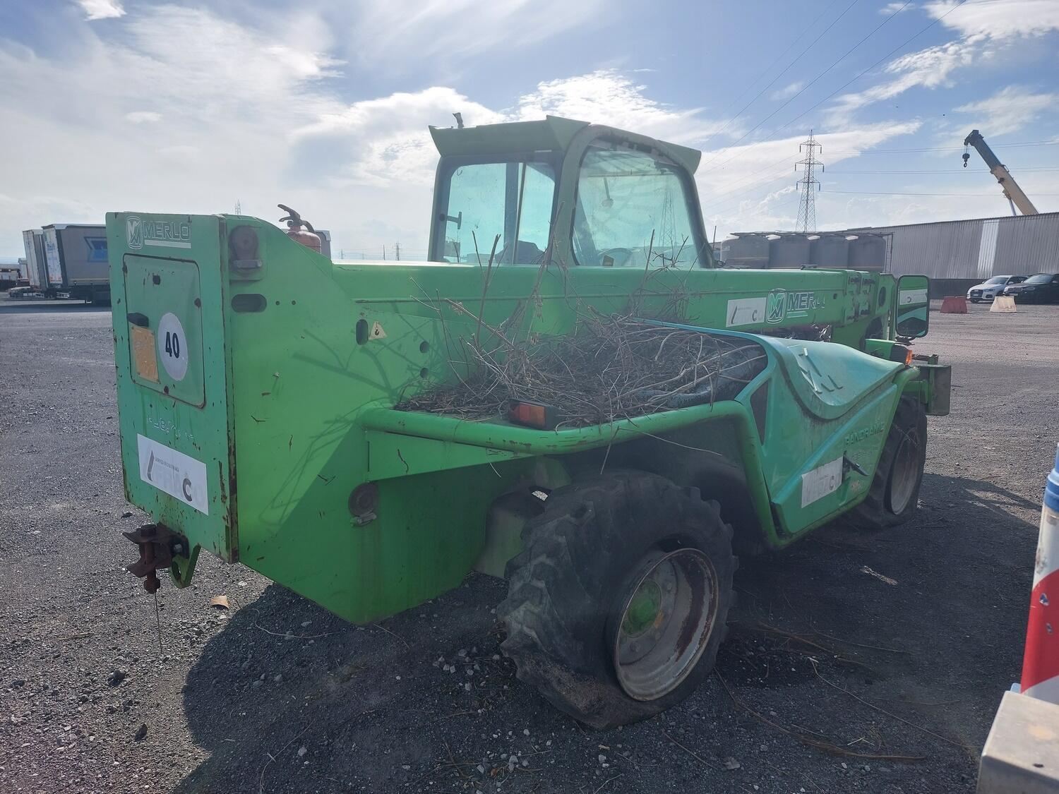 Lot Merlo telehandler