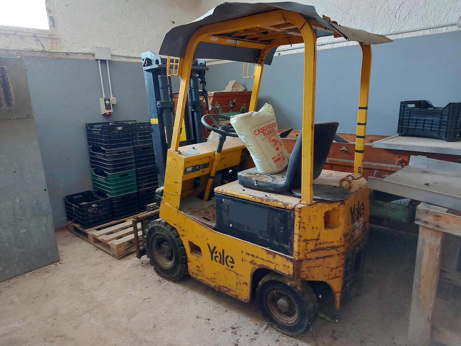 Lotto Carrello elevatore elettrico Yale