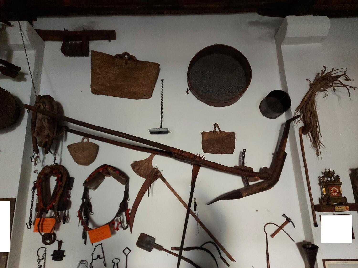 Lot Ancient tools of peasant civilization