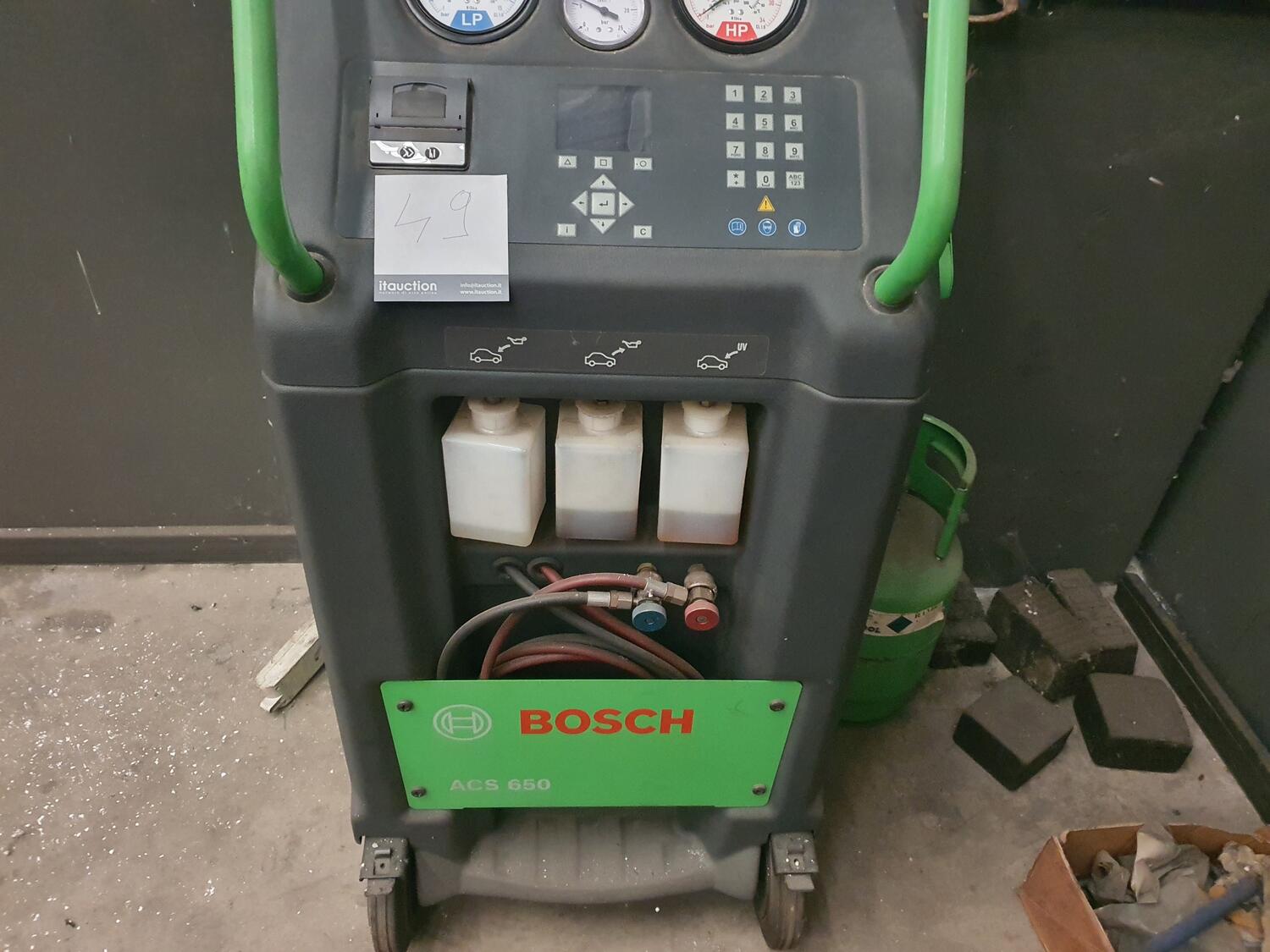 Lot Bosch air conditioning recharge machine