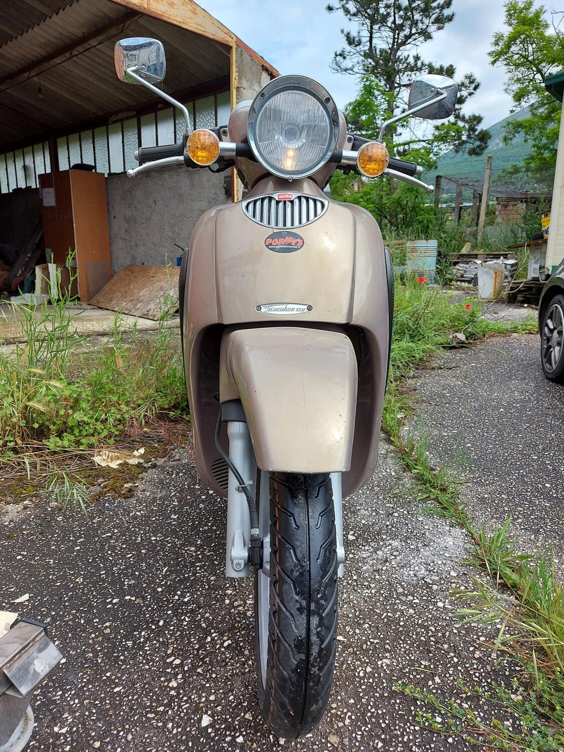 Lot Aprilia Scarabeo 150 motorcycle