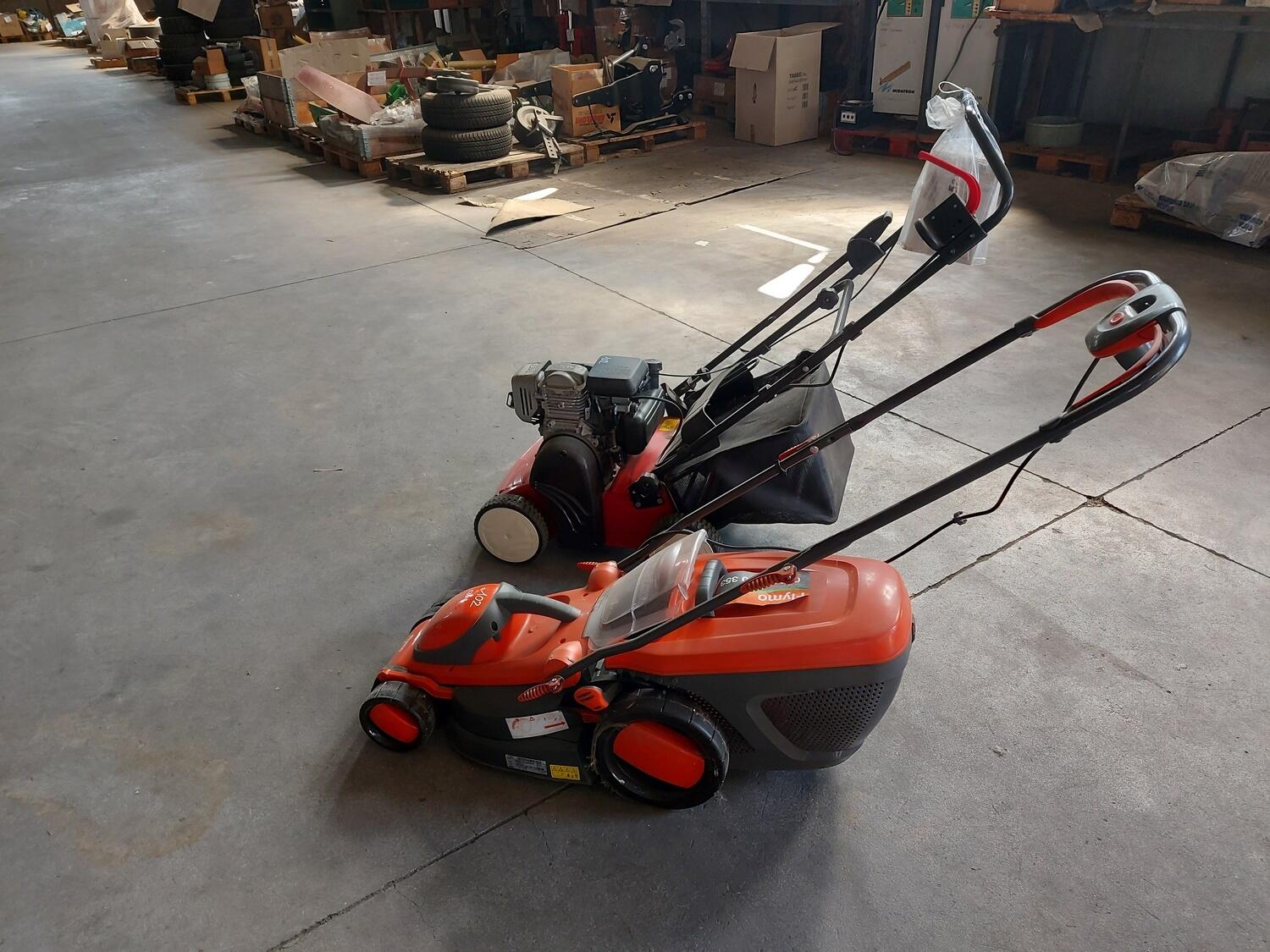 Lot Gardenitalia scarifier and Flymo shaver