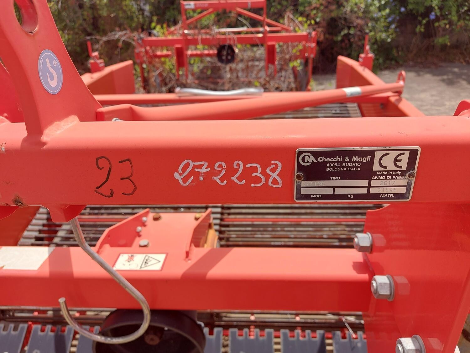Lot Potato digger Checchi & Magli SP 160