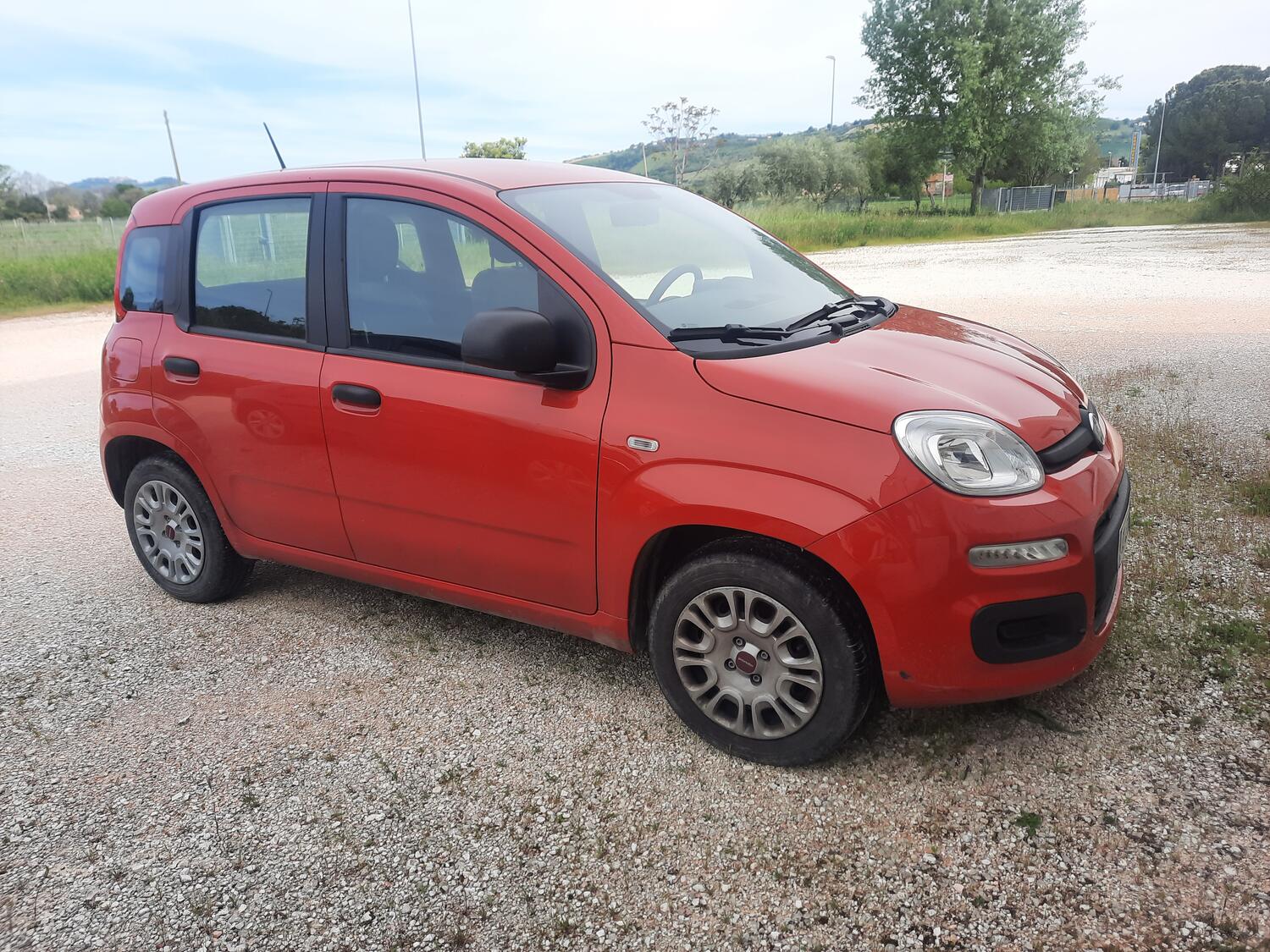 Lot Fiat Panda car