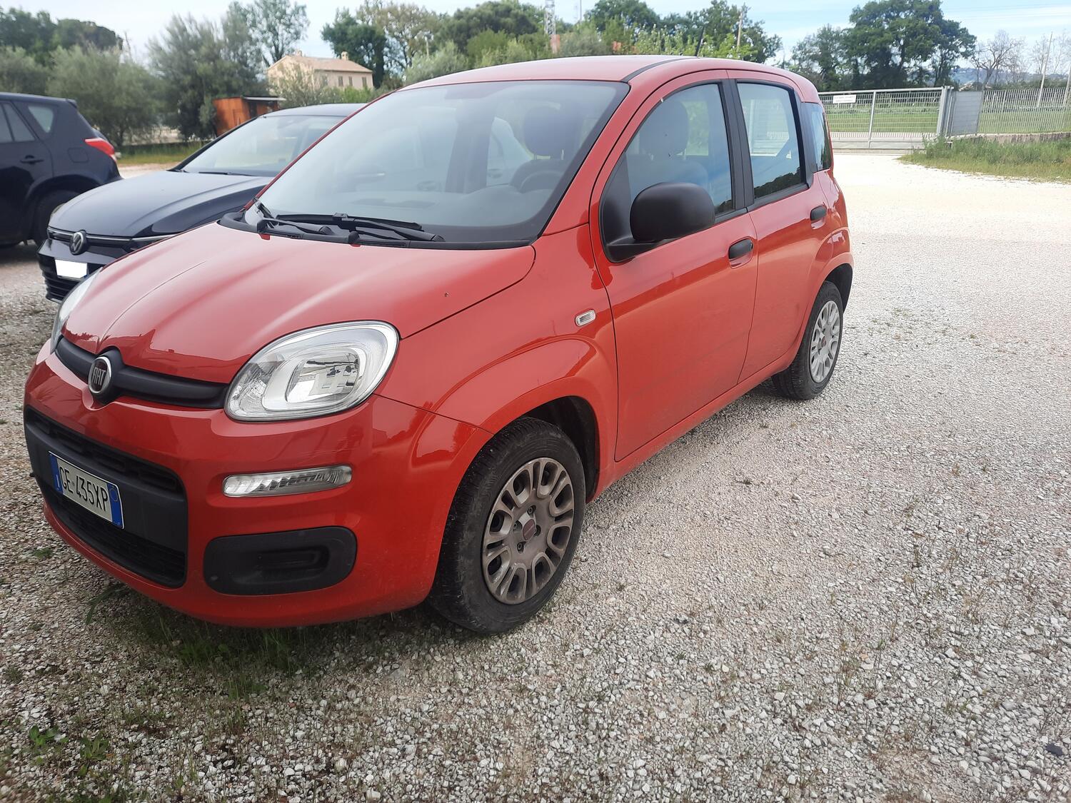 Lot Fiat Panda car