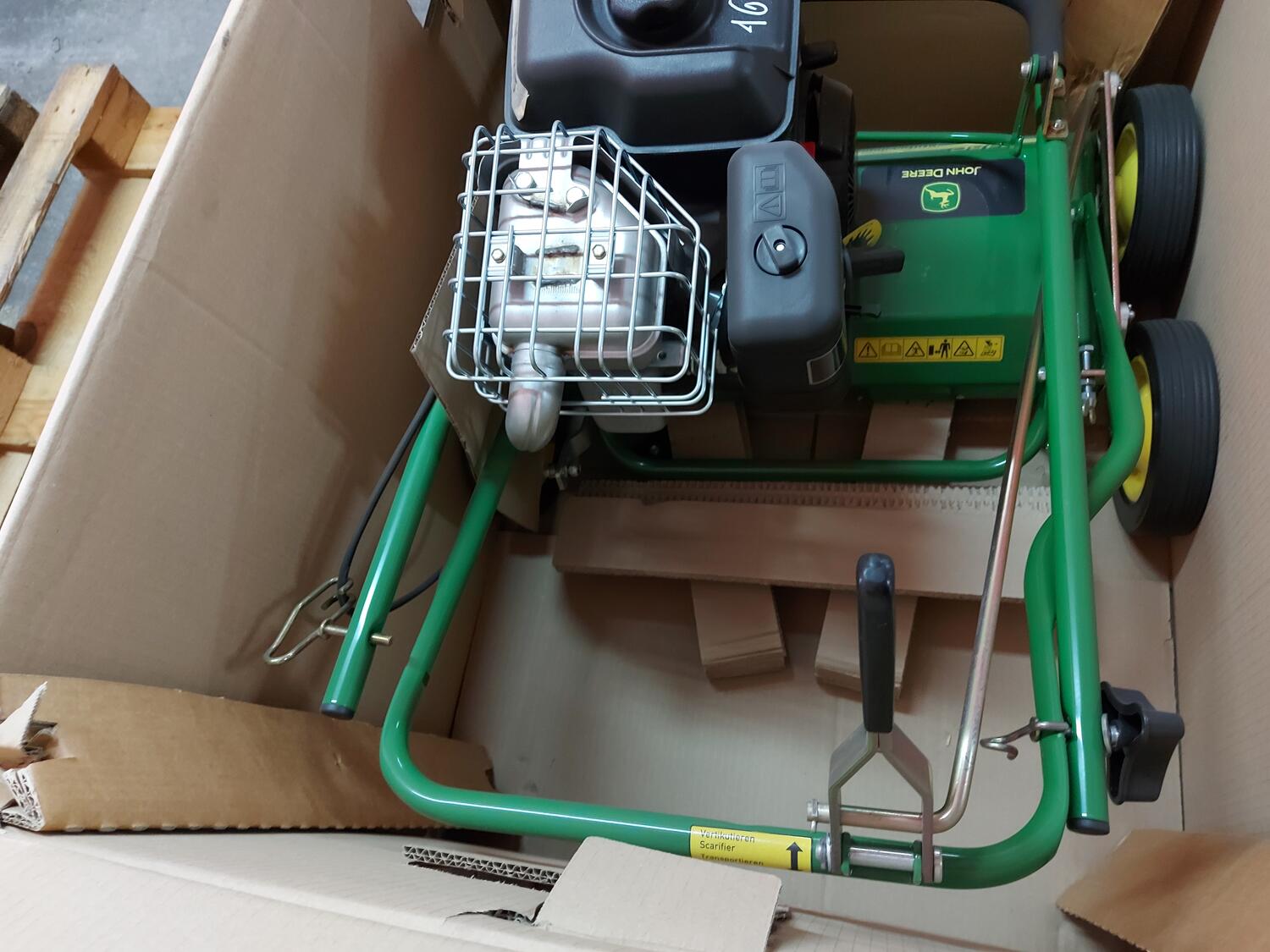 Lot John Deere D45C scarifier