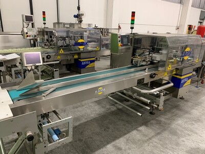 Lot Flowpack Ilapak packaging machine