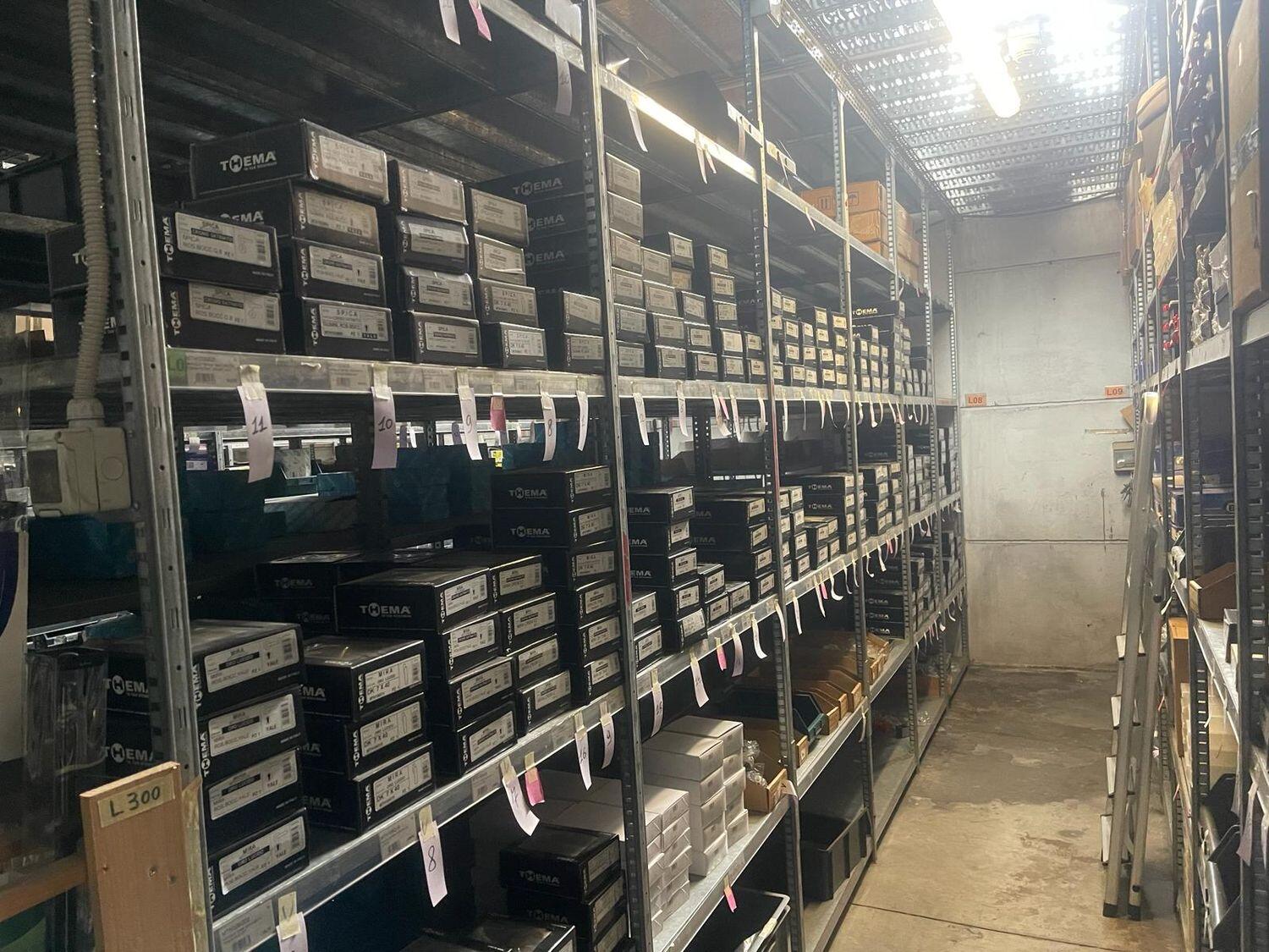 Lot Hardware warehouse inventory