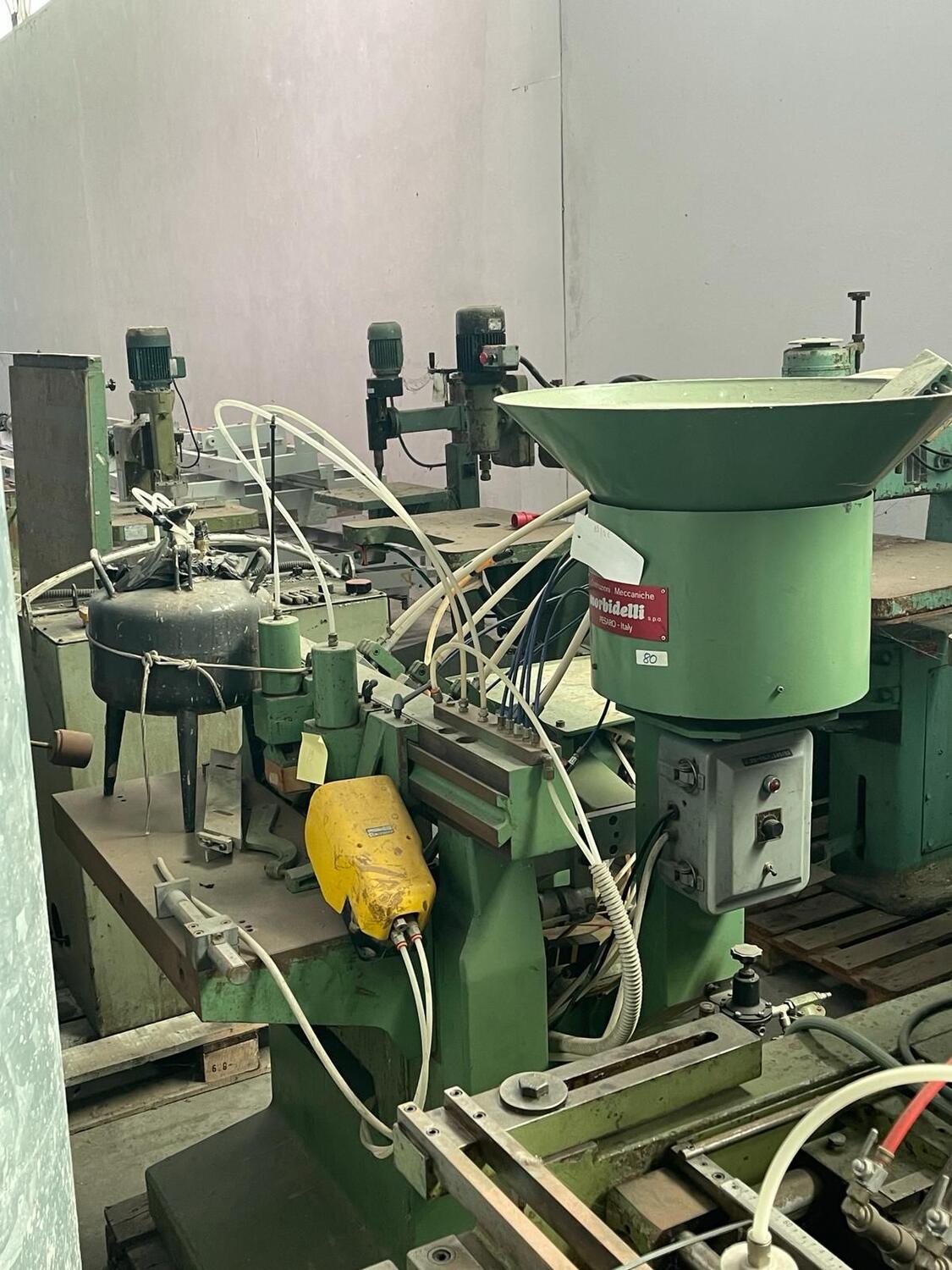 Lot Morbidelli benchtop plug inserter