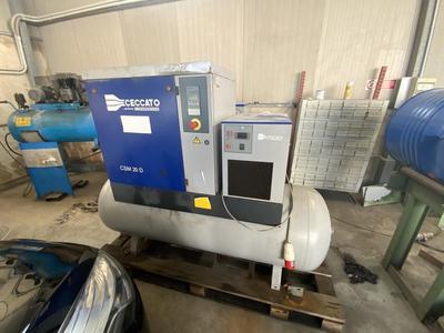 Lot Ceccato compressors and aspirators
