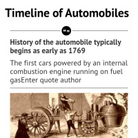 Infographic: Timeline of Automobiles | Infogram