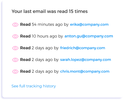 Email Analytics — Mailsuite