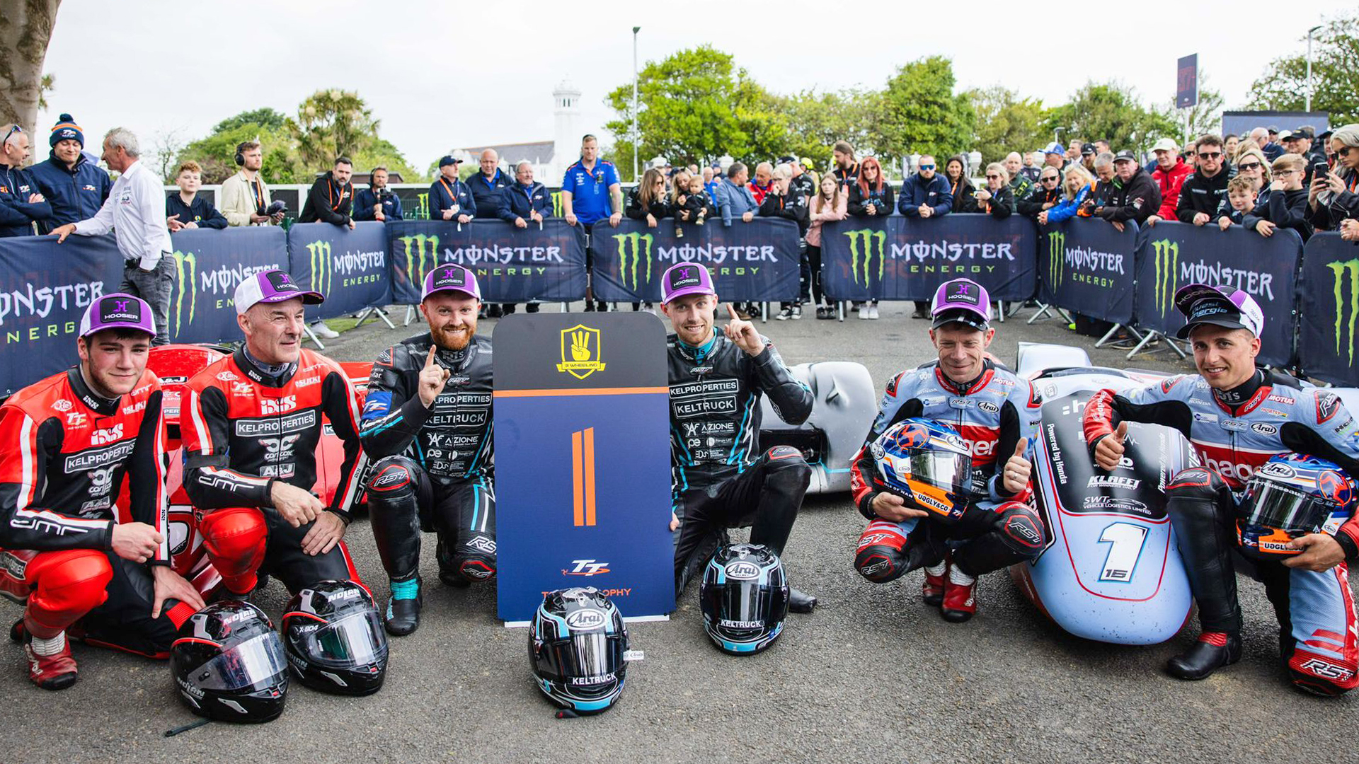 Isle of Man TT Races© - Crowe brothers join 120mph in second sidecar tt win