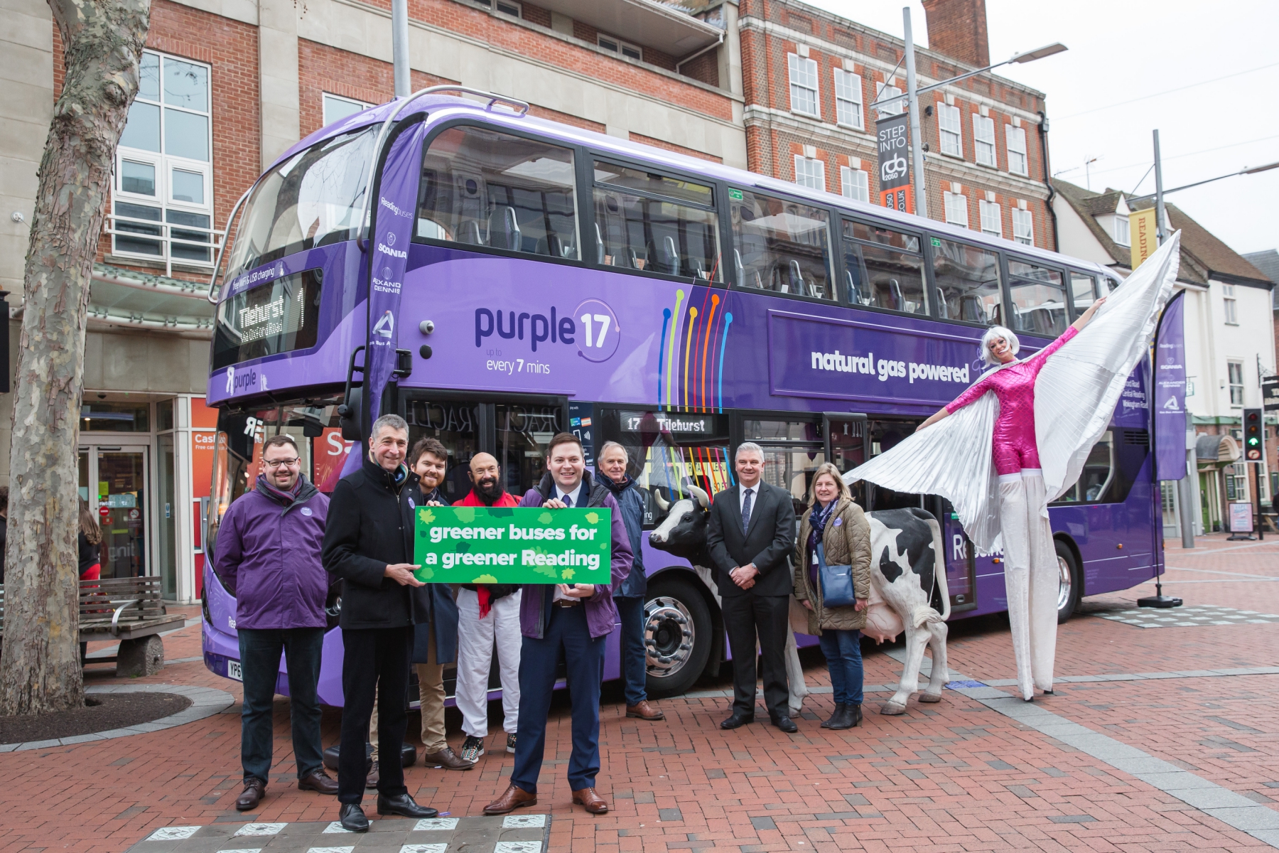 New Reading buses have middle doors and wireless phone charging ...