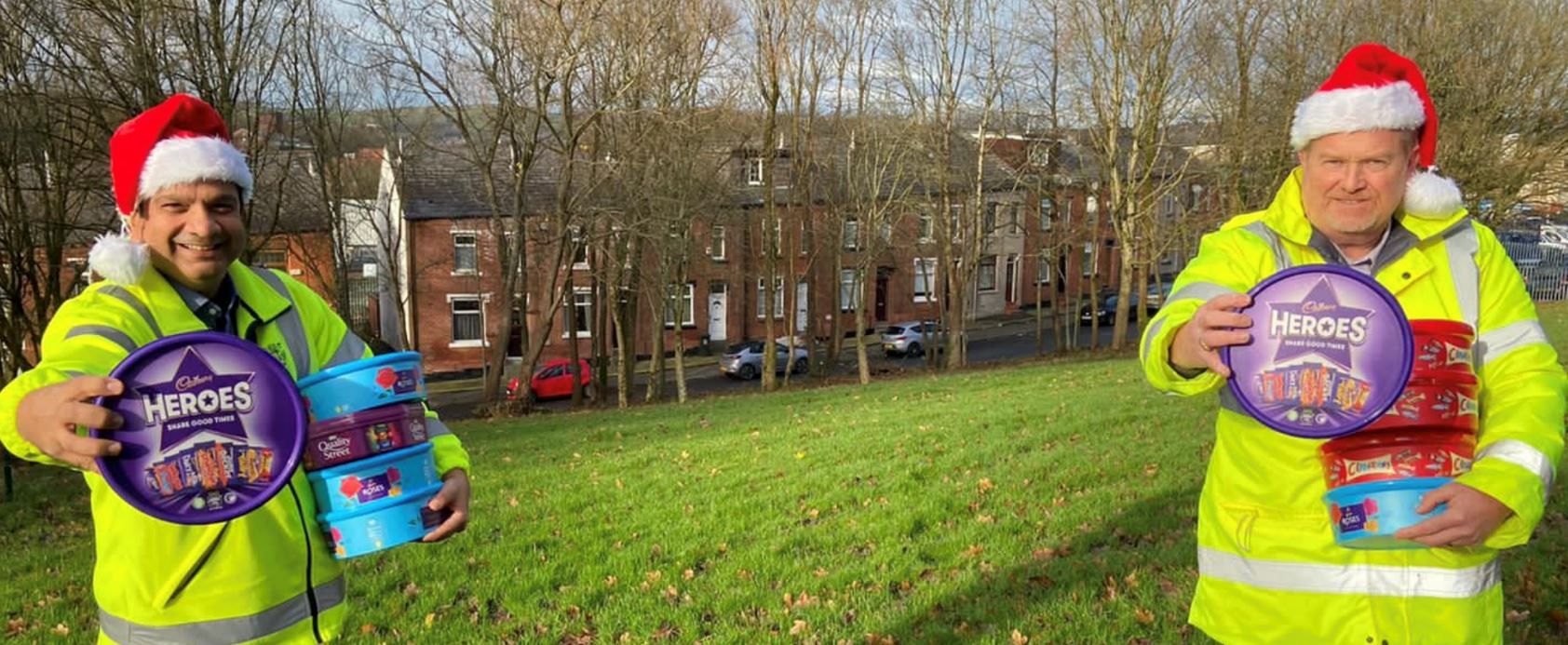 Rochdale councillors thank council workers with gifts | InYourArea News