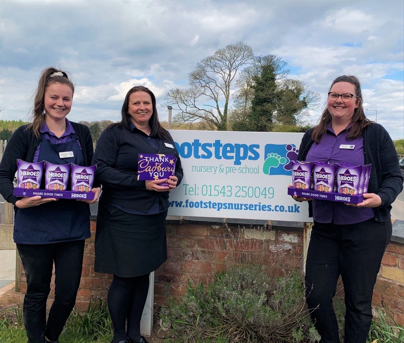 Nursery Key Workers In Lichfield Given Sweet Treat From Developer To nursery-key-workers-in-lichfield-given-sweet-treat-from-developer-to