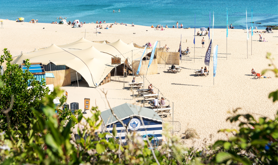 New pop-up bar and music venue opens on Carlyon Beach near St Austell ...