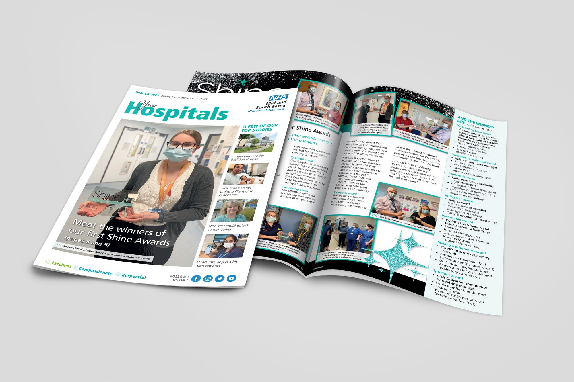 Essex NHS trust launches new magazine to celebrate local hospitals ...