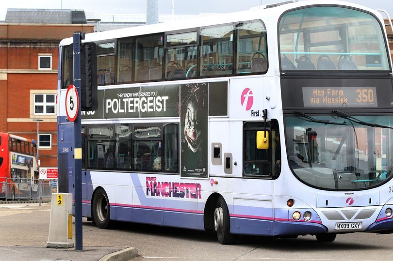 First Manchester ask for help in stopping vandalism on Rochdale bus ...
