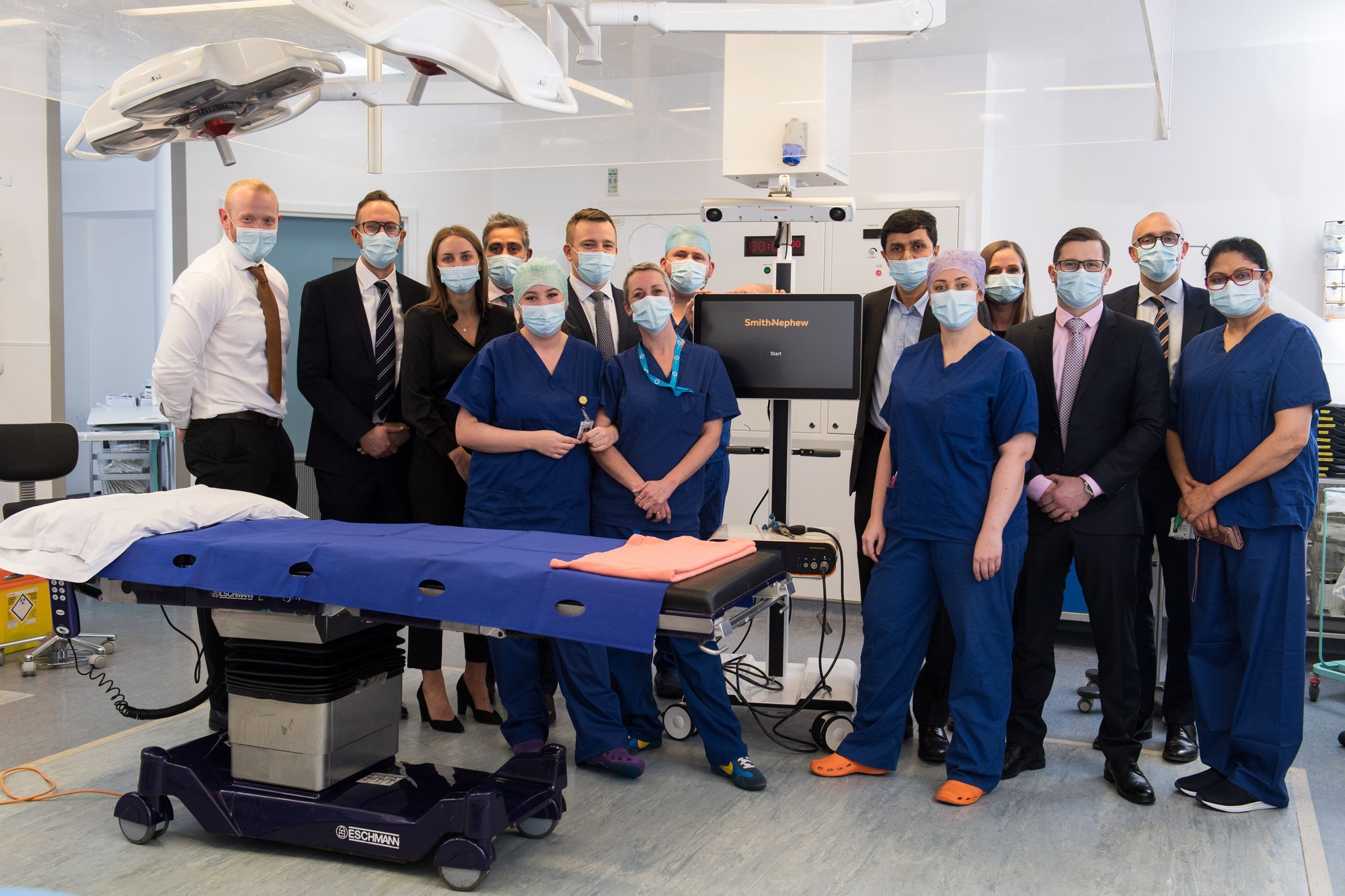 Rochdale’s Highfield Hospital launch new robotic system for knee ...