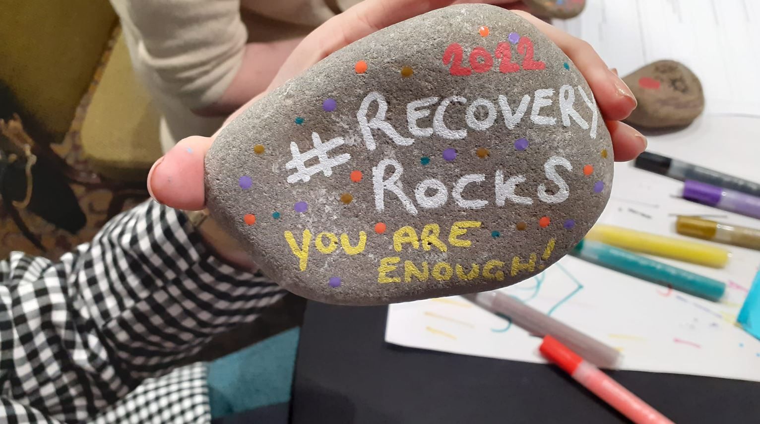 ‘Recovery Rocks’ hidden around Rochdale to help those with addiction