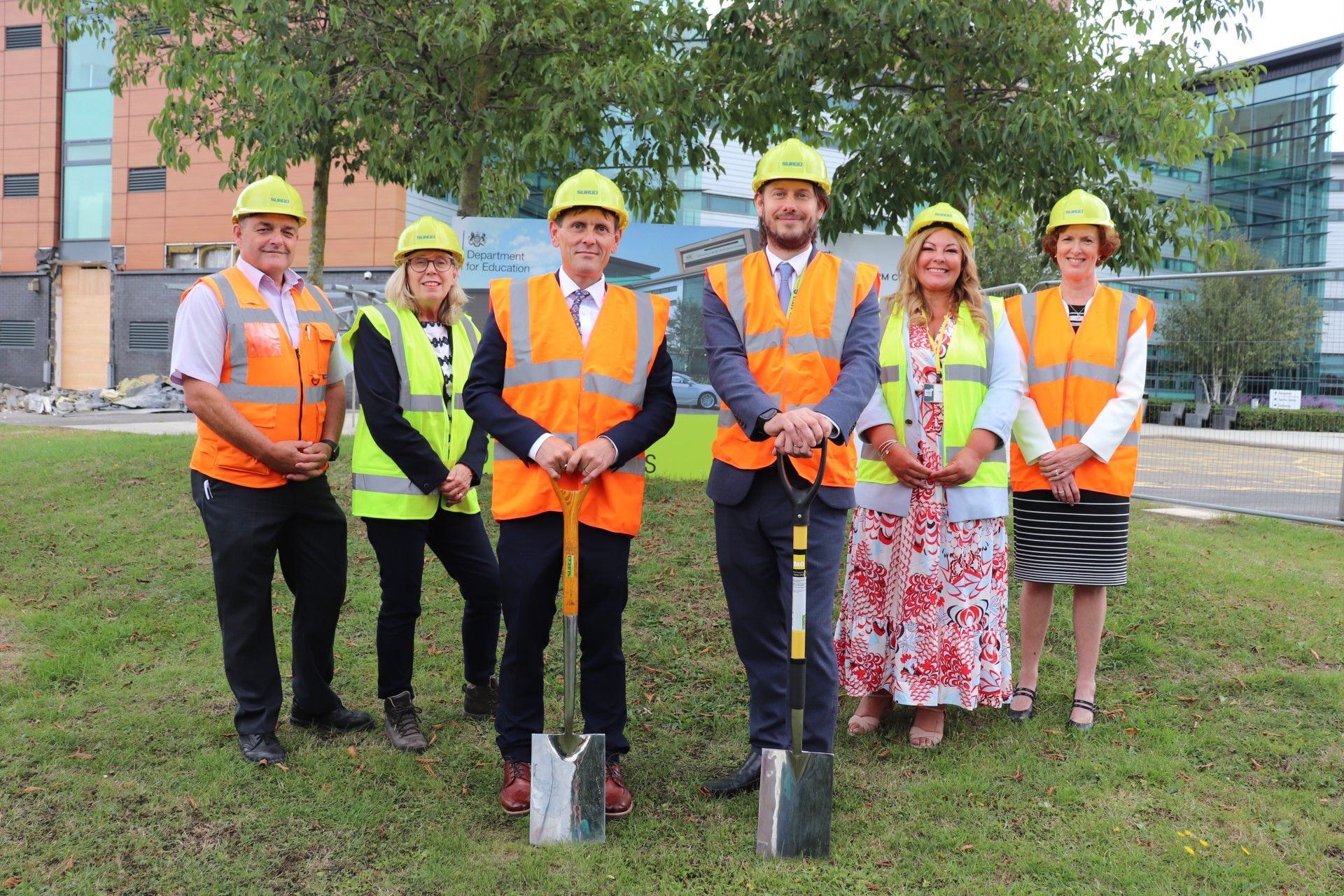 Work is underway on the £2.4m development of Bede Sixth Form College ...