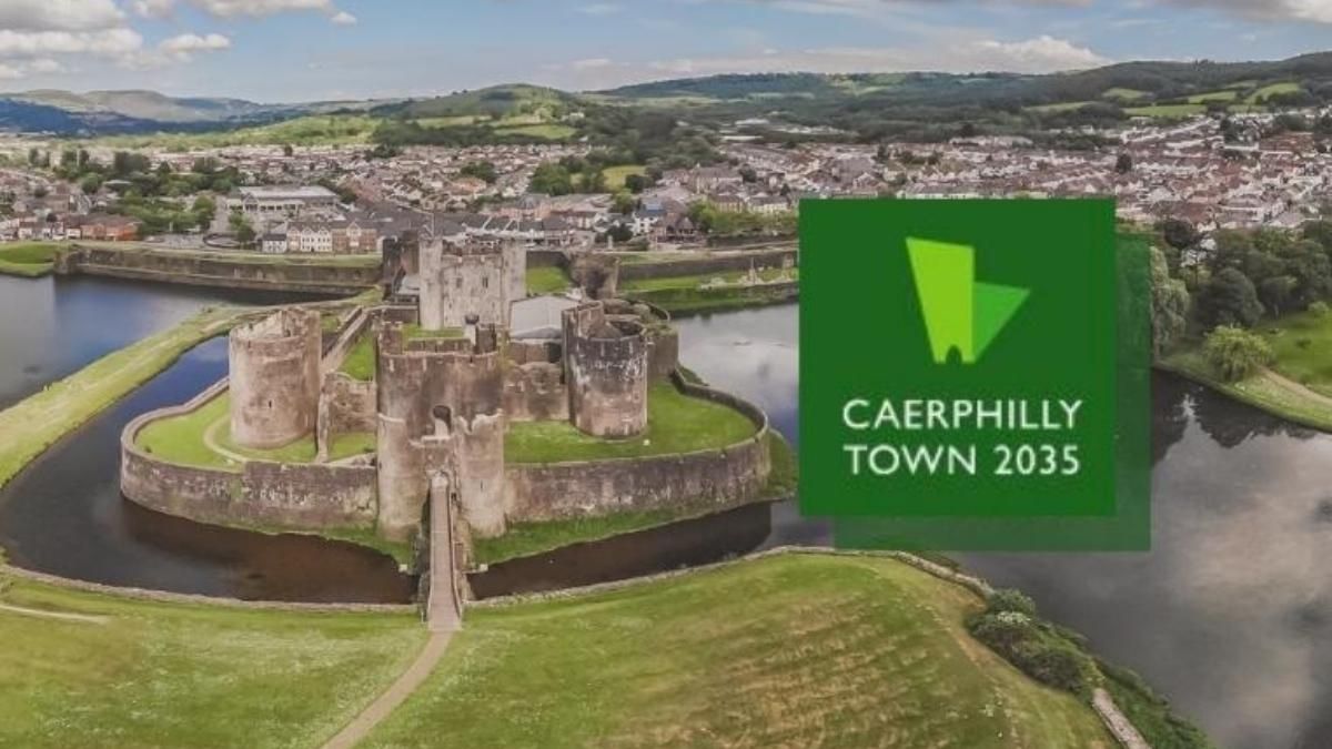 Work on Caerphilly town centre projects gathers pace in bid to ...