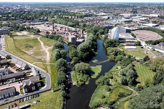 New video gives birds-eye view of investment in Leicester's waterways ...