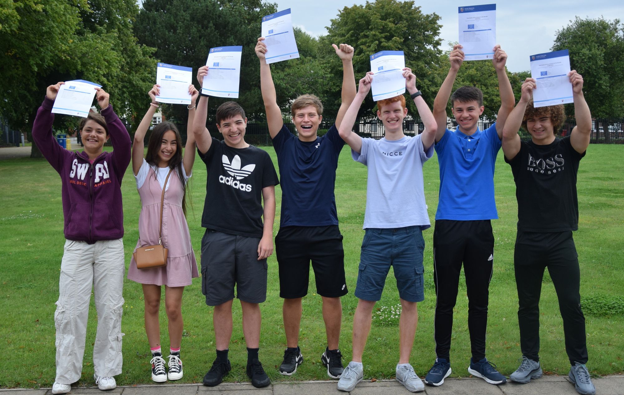Record GCSE year for class act of 2022 at Wade Deacon in Widnes ...
