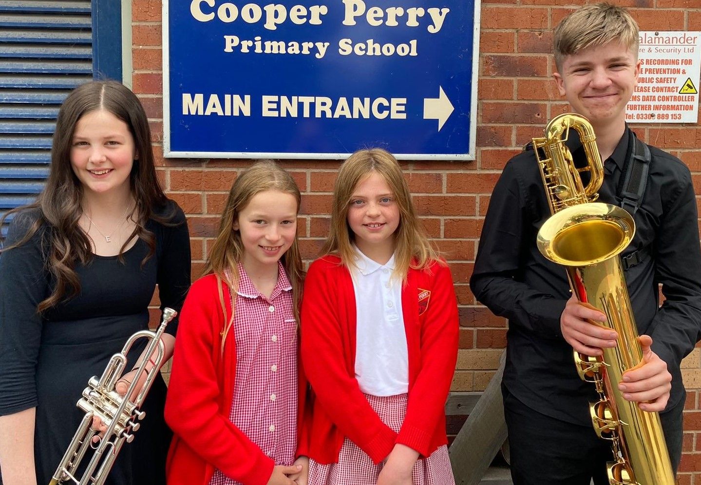 Jazz musicians from Stafford school toured to entertain young pupils ...